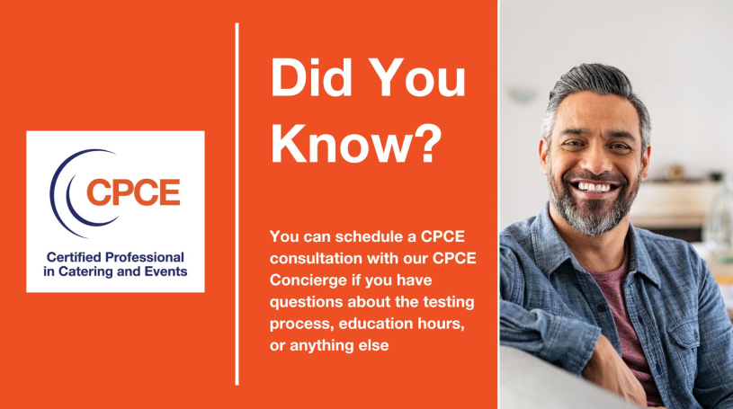 Get CPCE Certified | National Association for Catering and Events